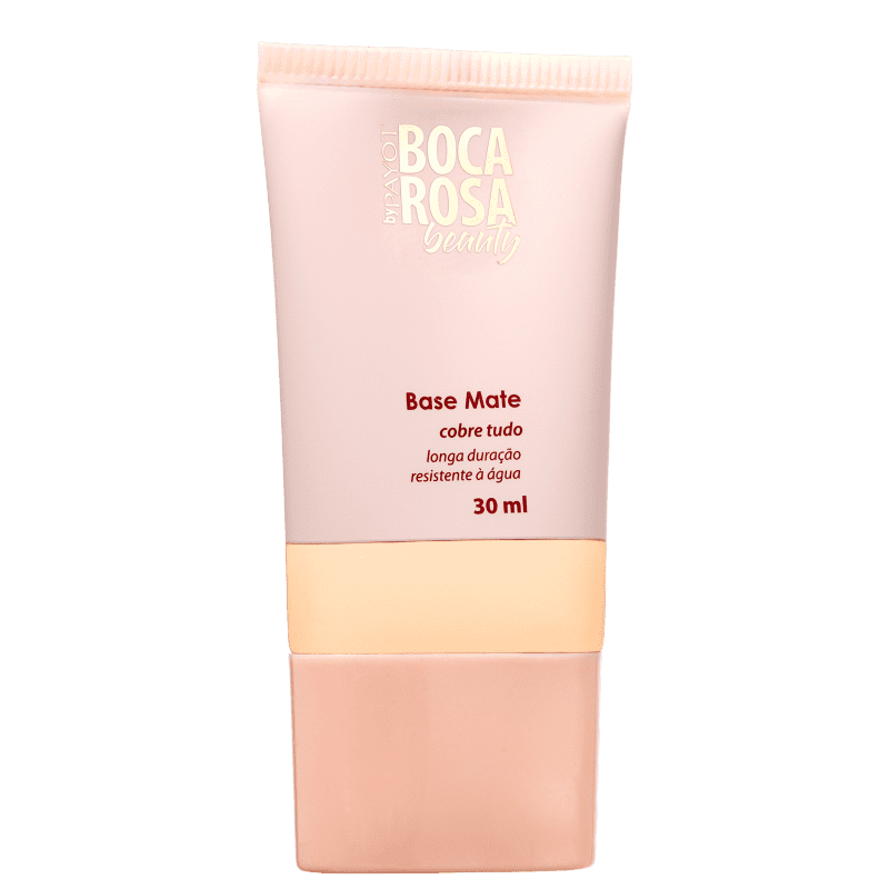 Boca Rosa Beauty by Payot - Base Líquida Mate 30ml - Tamara Make
